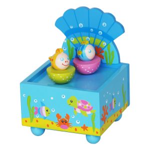 Buy Quality Twin Fish Music Box Online | Wholesale Twin Fish Music Box ...